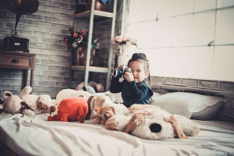 How to Play with Your Kids While You're Lying Down